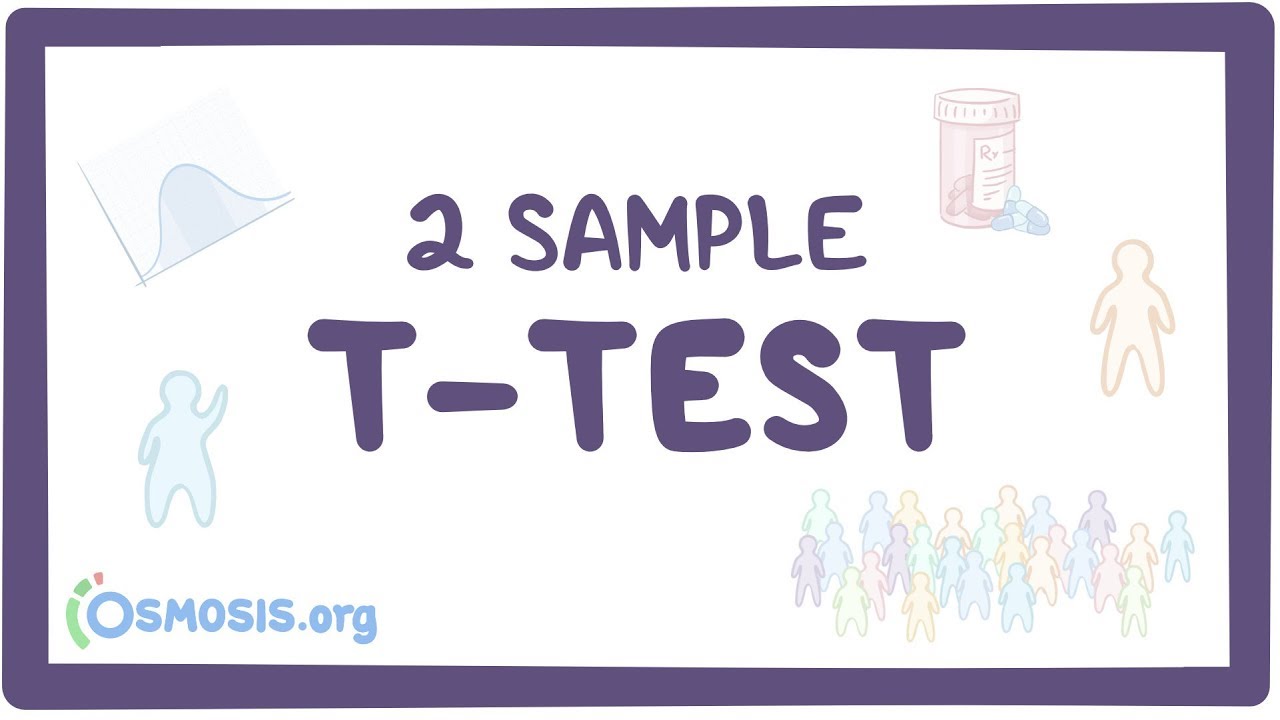 Two-sample t-test: Video, Causes, & Meaning | Osmosis