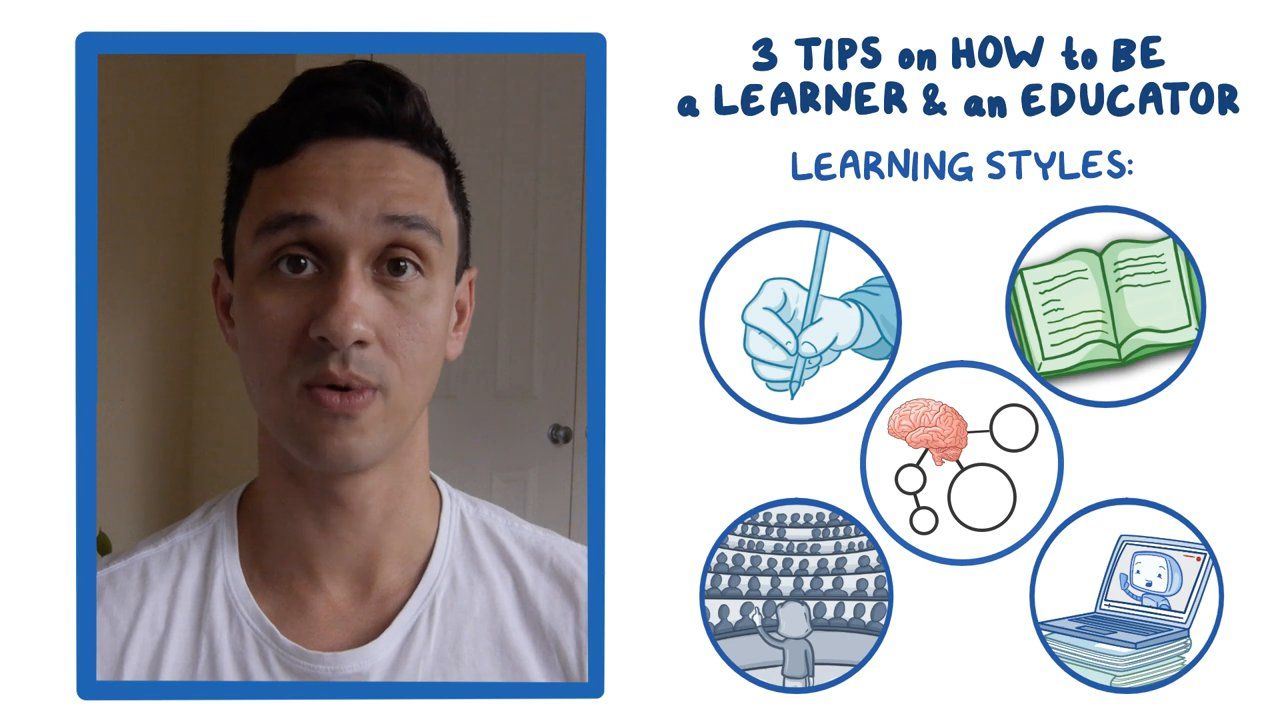Tips on how to be a learner and an educator: Video | Osmosis
