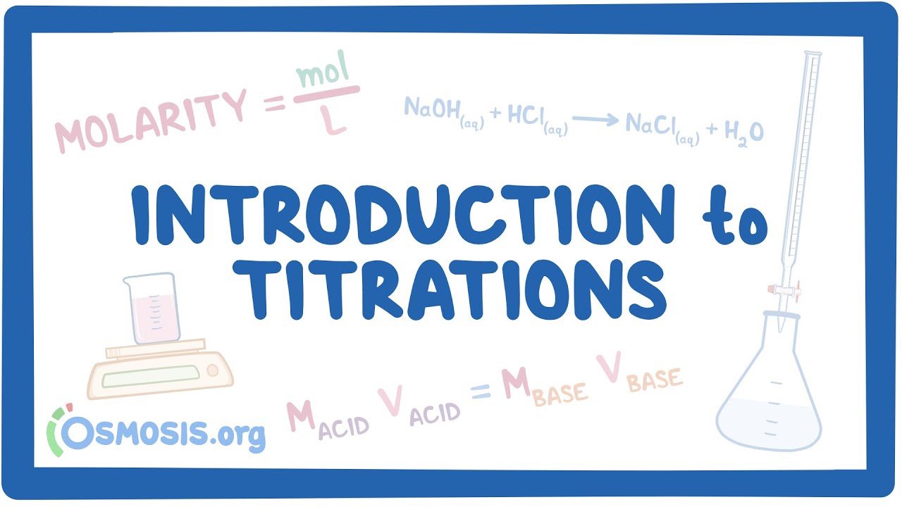 Introduction to titrations | Osmosis