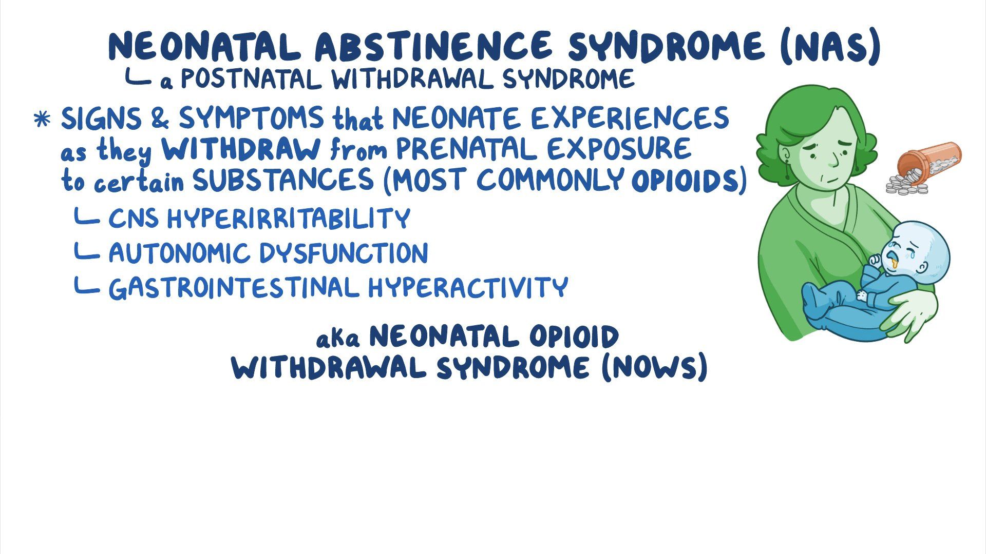Neonatal Abstinence Syndrome Nursing Osmosis Video Library