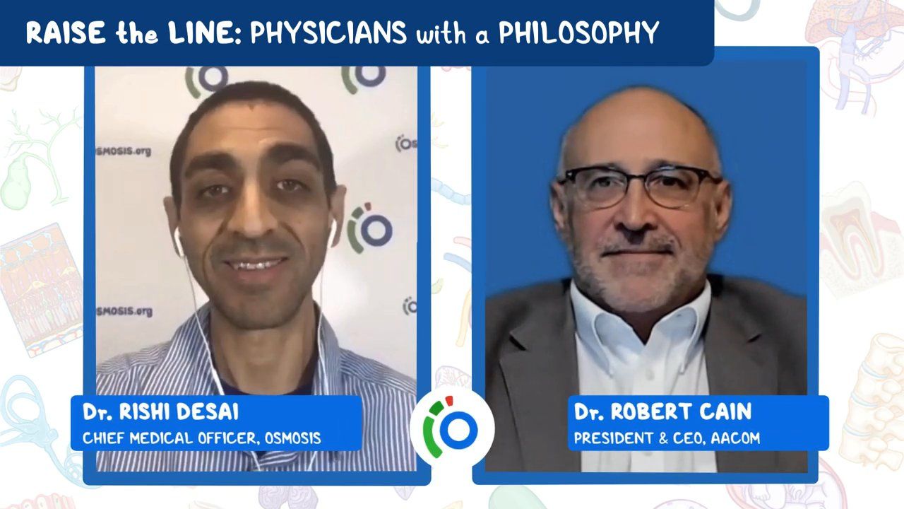 Dr. Robert Cain: President and CEO of the AACOM (Raise the Line) | Osmosis