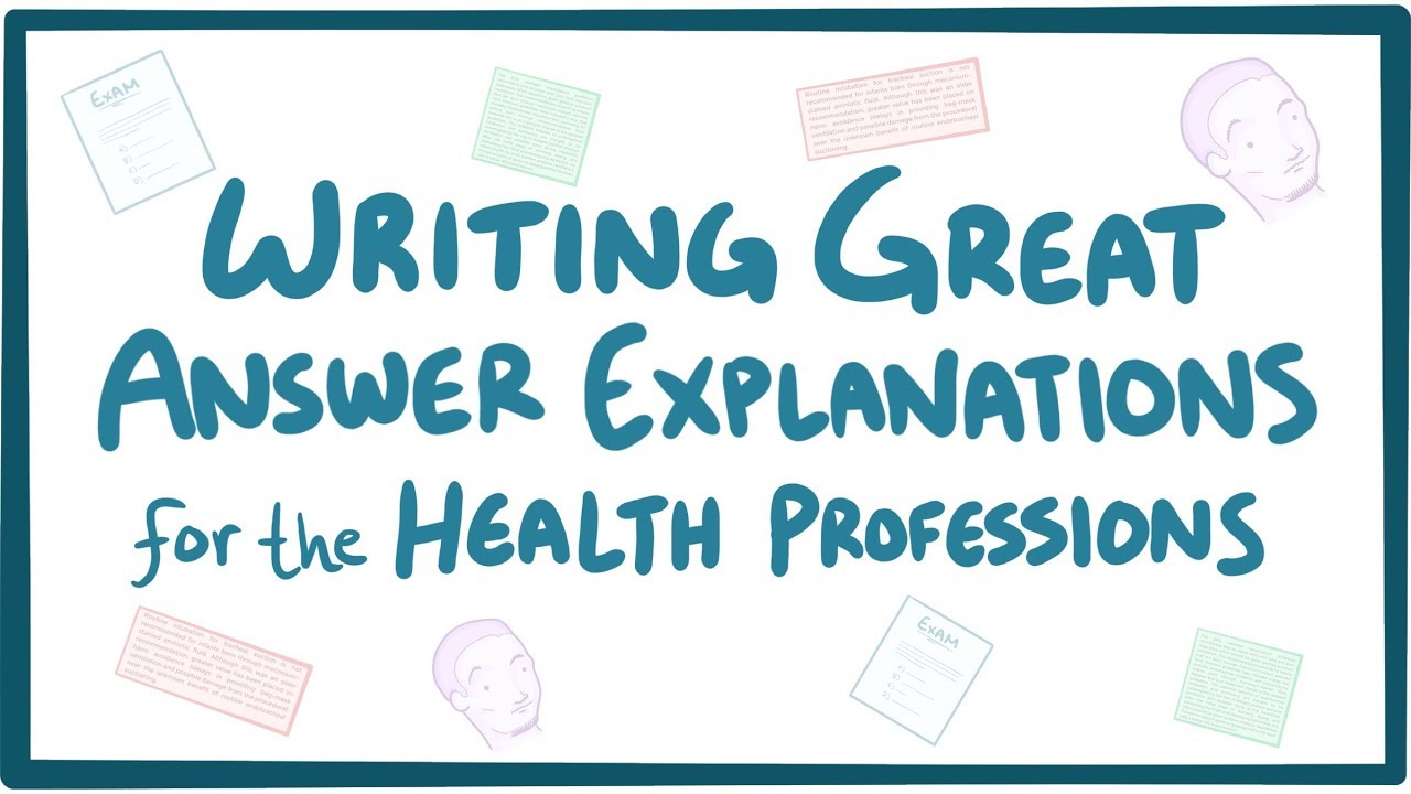 Writing great answer explanations: Video, Causes, & Meaning | Osmosis