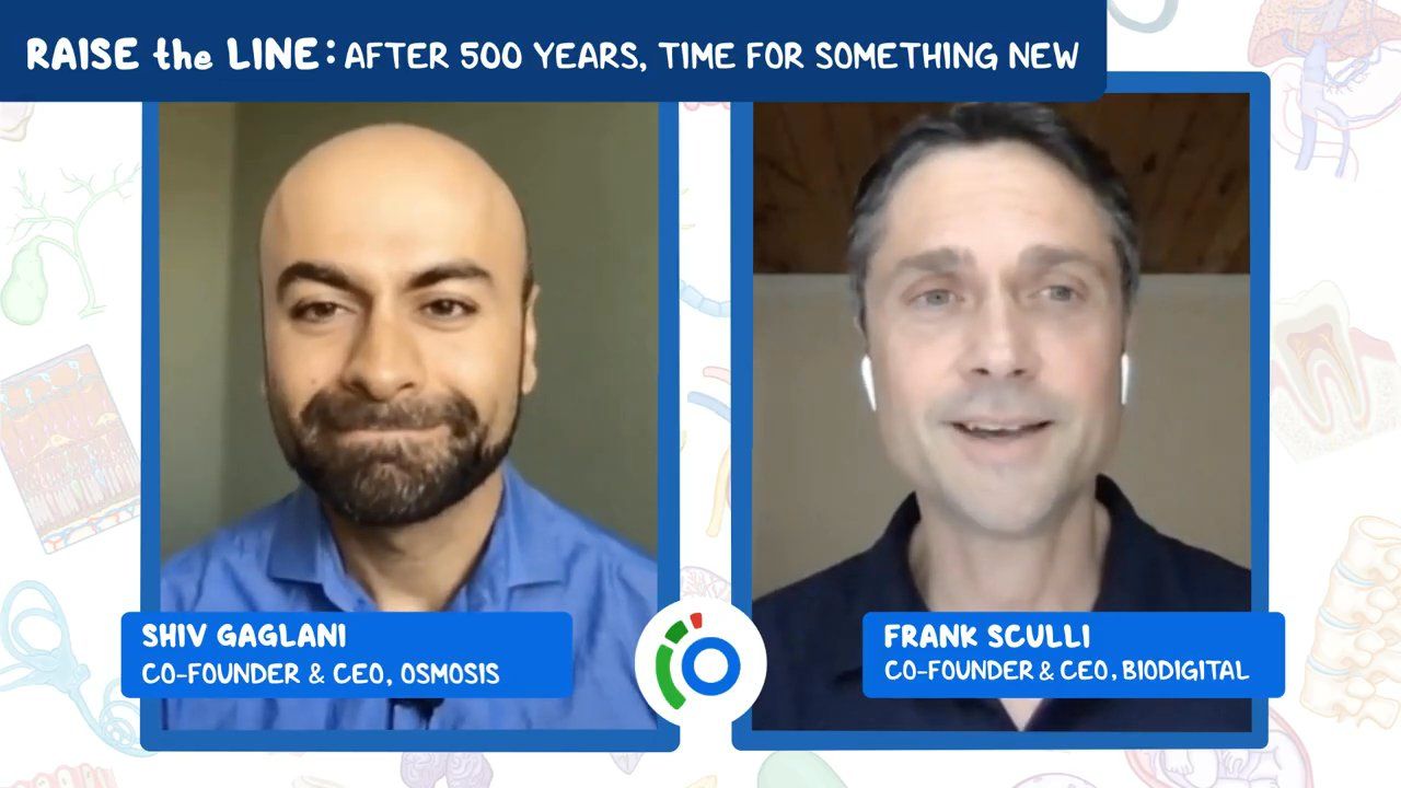 Frank Sculli: Co-founder and CEO of BioDigital (Raise the Line) | Osmosis