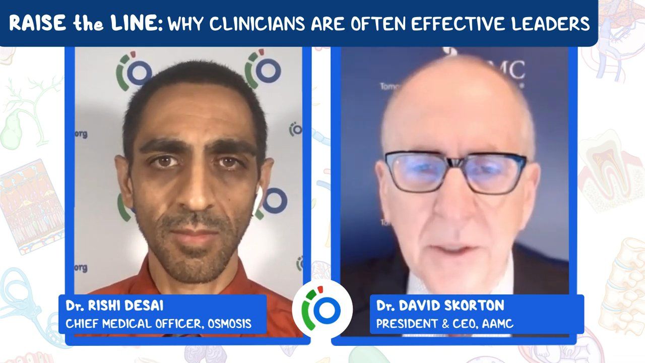 Dr. David Skorton: President & CEO of the AAMC (Raise the Line) | Osmosis