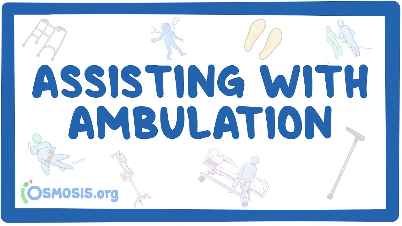 Assisting with ambulation (for nursing assistant training) - Biblioteca ...